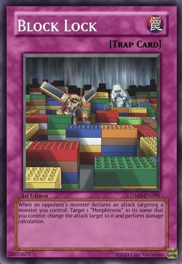 Block Lock (Card)/(Custom) | Yu-Gi-Oh! Custom Think Tank Wiki | Fandom