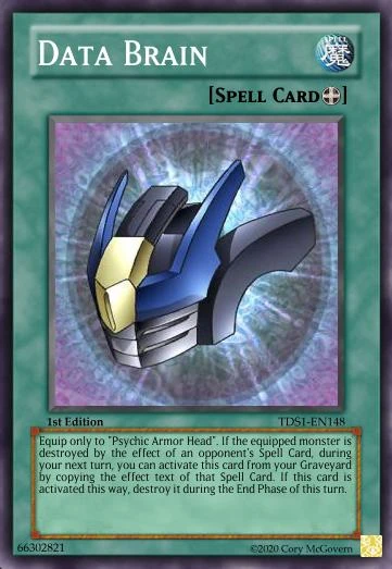 Data Brain (Card)/(Custom) | Yu-Gi-Oh! Custom Think Tank Wiki | Fandom