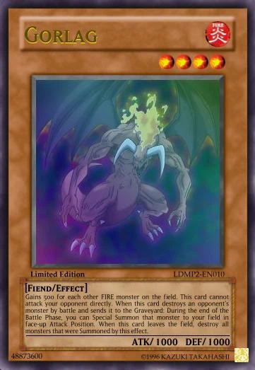 Gorlag (Card)/(Custom) | Yu-Gi-Oh! Custom Think Tank Wiki | Fandom