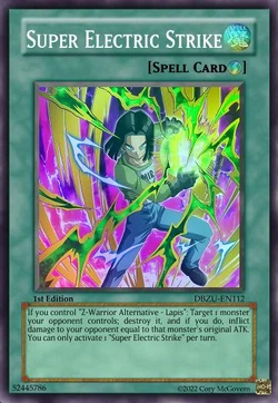 Super Electric Strike (Card)/(Custom) | Yu-Gi-Oh! Custom Think Tank ...