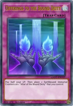 Offerings to the Bound Deity (Card)/(Custom) | Yu-Gi-Oh! Custom Think Tank Wiki | Fandom