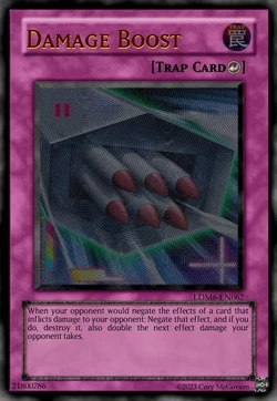 Damage Boost (Card)/(Custom) | Yu-Gi-Oh! Custom Think Tank Wiki | Fandom