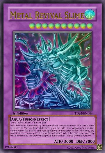 Metal Revival Slime (Card)/(Custom) | Yu-Gi-Oh! Custom Think Tank Wiki ...