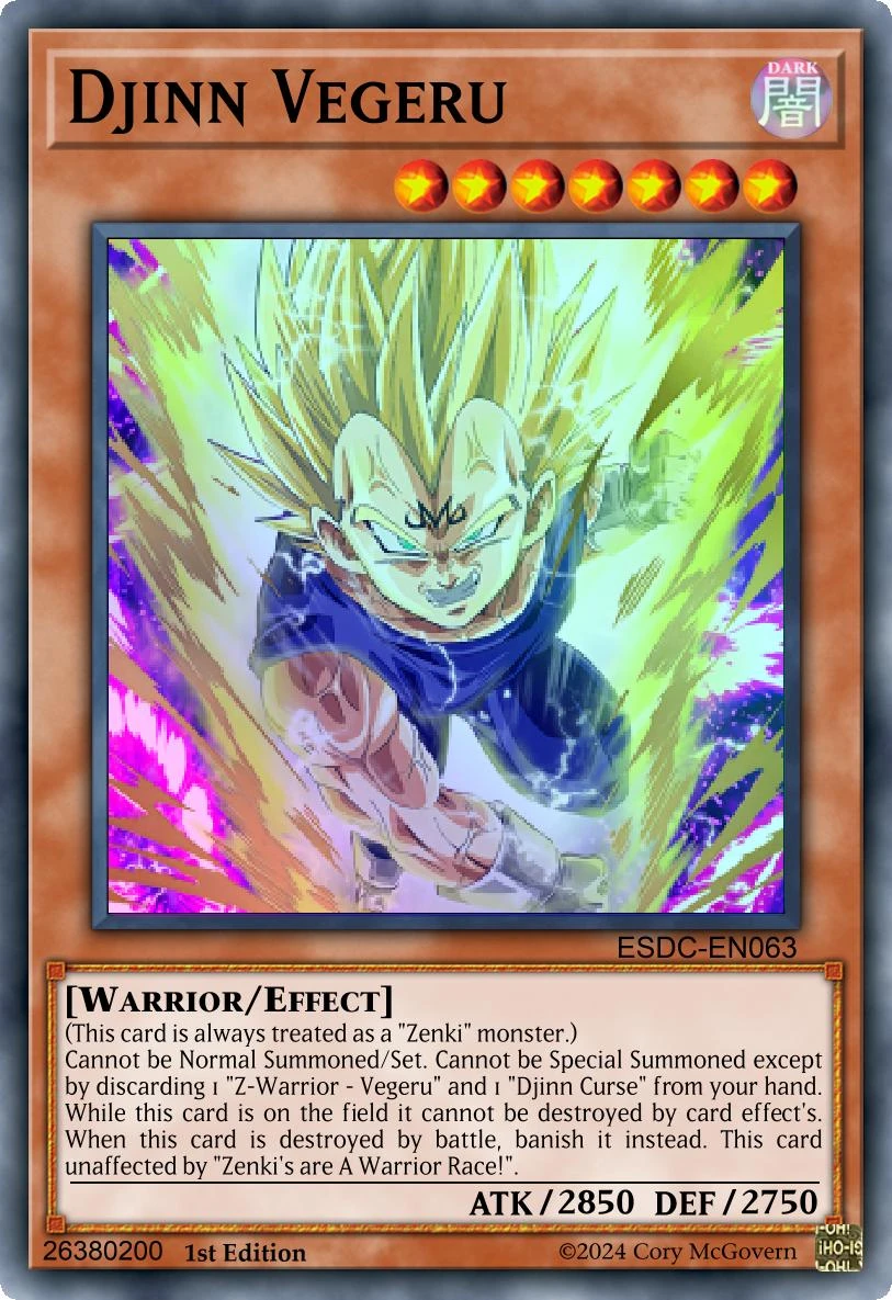 Djinn Vegeru (Card)/(Custom) | Yu-Gi-Oh! Custom Think Tank Wiki | Fandom