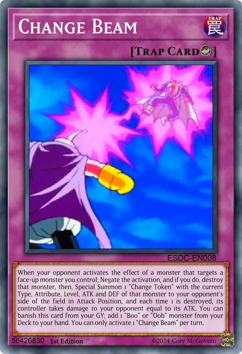 Change Beam (Card)/(Custom) | Yu-Gi-Oh! Custom Think Tank Wiki | Fandom