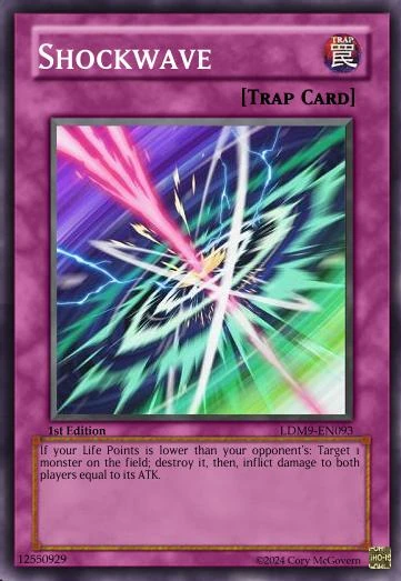 Shockwave (Card)/(Custom) | Yu-Gi-Oh! Custom Think Tank Wiki | Fandom