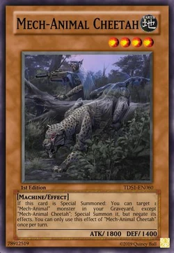 Mech-Animal Cheetah | Yu-Gi-Oh! Custom Think Tank Wiki | Fandom