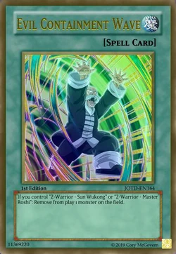 Evil Containment Wave (Card)/(Custom) | Yu-Gi-Oh! Custom Think Tank ...