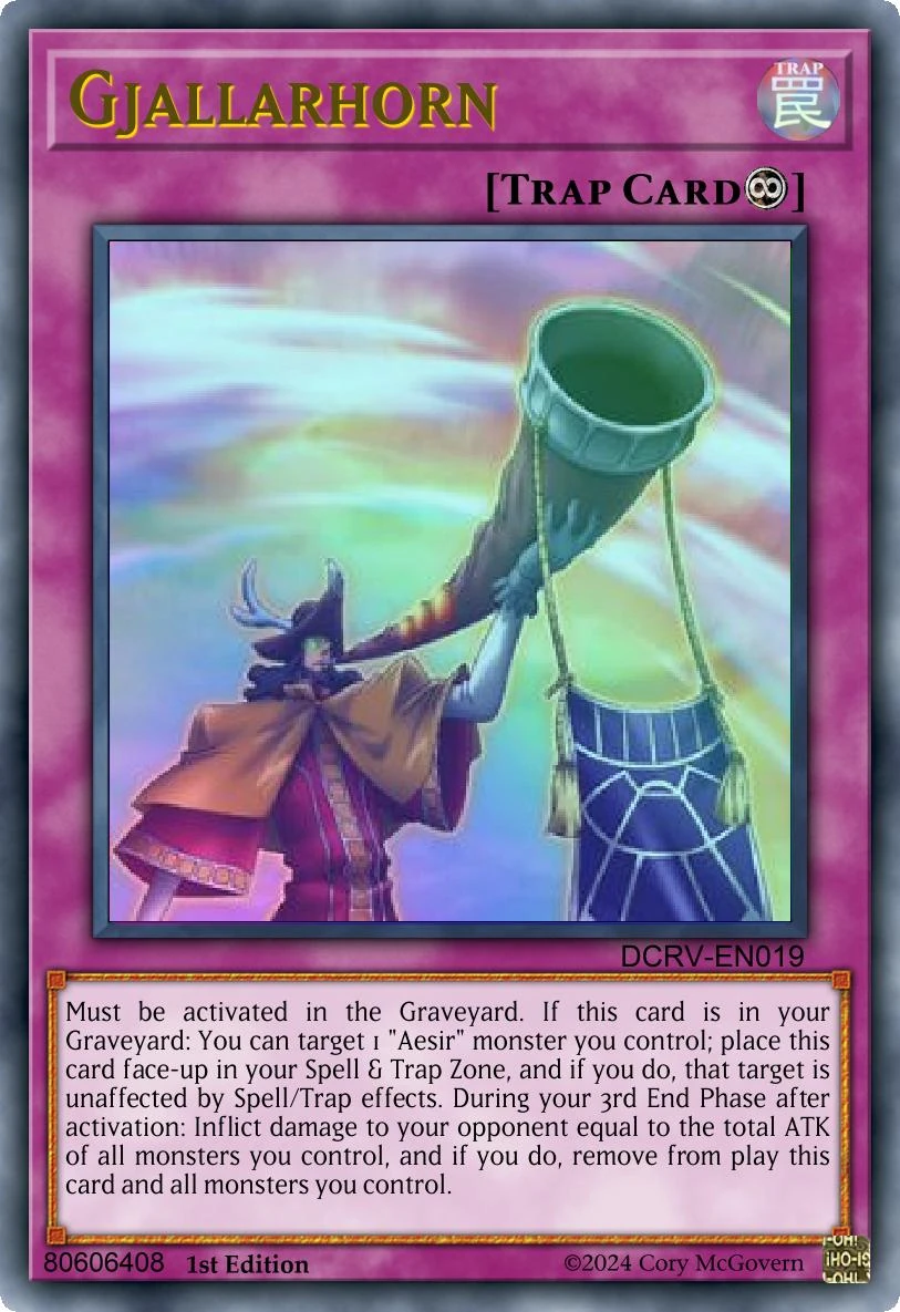 Gjallarhorn (Card)/(Custom) | Yu-Gi-Oh! Custom Think Tank Wiki | Fandom