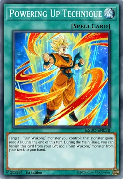 Powering Up Technique (Card)/(Custom) | Yu-Gi-Oh! Custom Think Tank Wiki | Fandom
