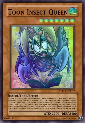 Toon Insect Queen (Card)/(Custom) | Yu-Gi-Oh! Custom Think Tank Wiki | Fandom