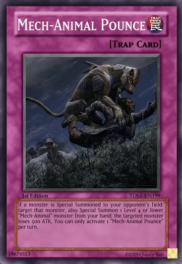 Mech-Animal Pounce | Yu-Gi-Oh! Custom Think Tank Wiki | Fandom