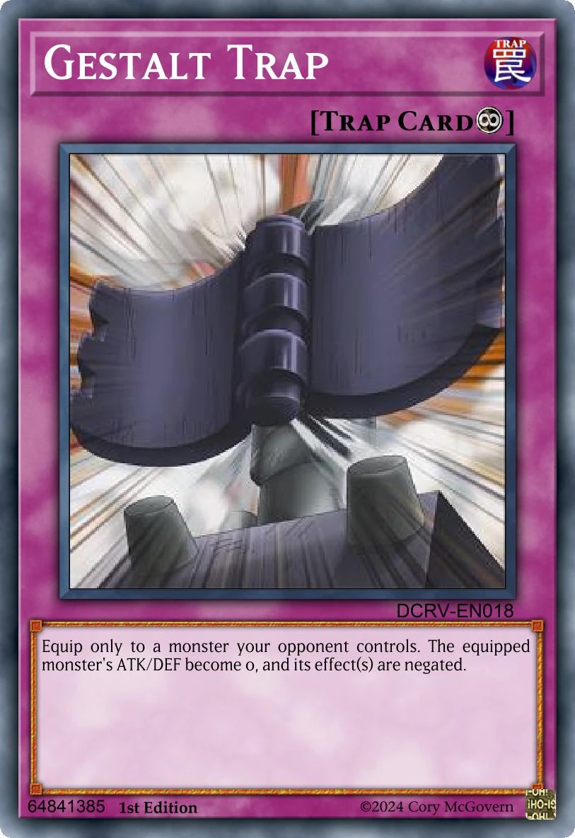 Gestalt Trap (Card)/(Custom) | Yu-Gi-Oh! Custom Think Tank Wiki | Fandom