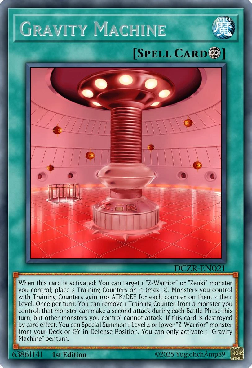 Gravity Machine (Card)/(Custom) | Yu-Gi-Oh! Custom Think Tank Wiki | Fandom
