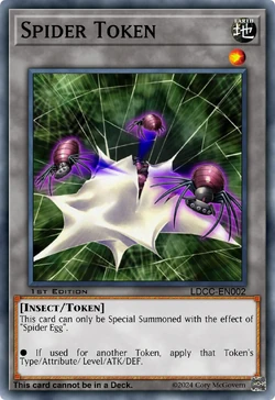 Spider Token (Card)/(Custom) | Yu-Gi-Oh! Custom Think Tank Wiki | Fandom