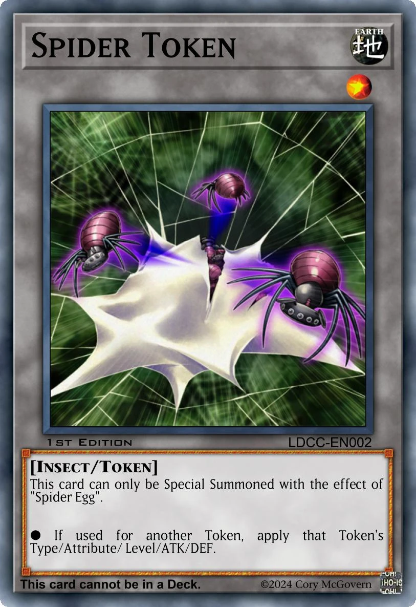 Spider Token (Card)/(Custom) | Yu-Gi-Oh! Custom Think Tank Wiki | Fandom
