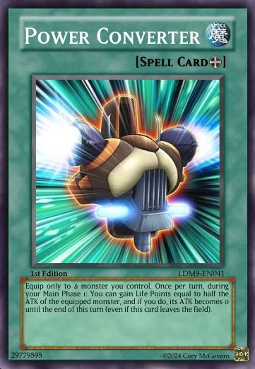 Power Converter (Card)/(Custom) | Yu-Gi-Oh! Custom Think Tank Wiki | Fandom
