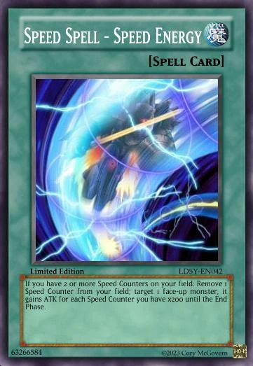 Speed Spell - Speed Energy (Card)/(Custom) | Yu-Gi-Oh! Custom Think ...