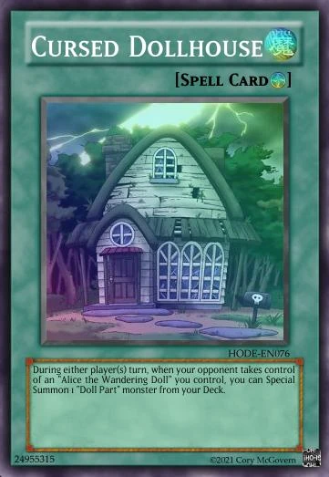 Cursed Dollhouse (Card)/(Custom) | Yu-Gi-Oh! Custom Think Tank Wiki ...
