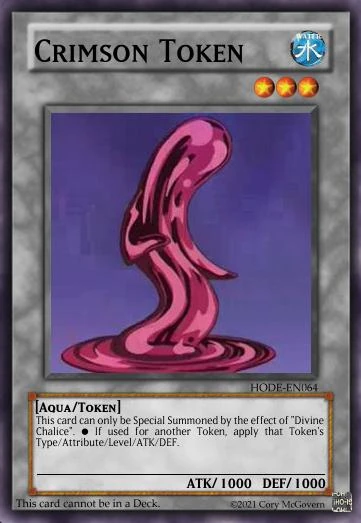 Crimson Token (Card)/(Custom) | Yu-Gi-Oh! Custom Think Tank Wiki | Fandom