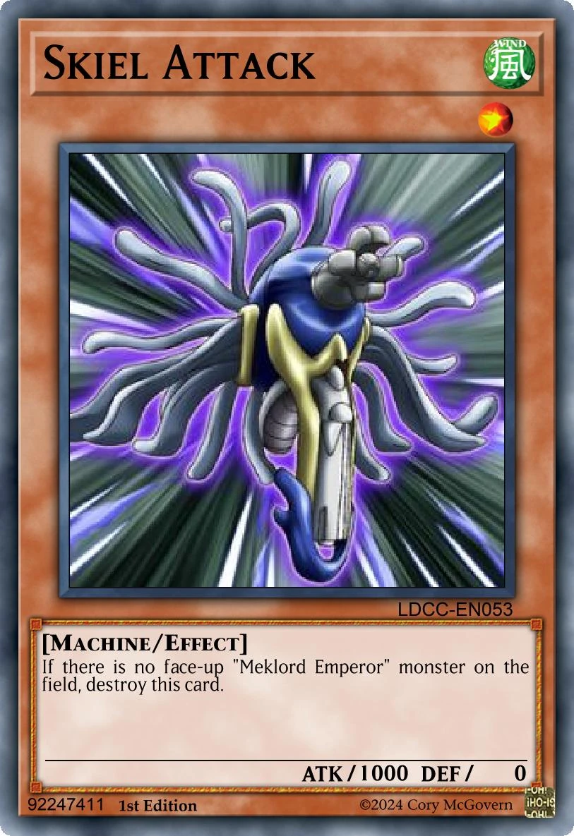 Skiel Attack (Card)/(Custom) | Yu-Gi-Oh! Custom Think Tank Wiki | Fandom