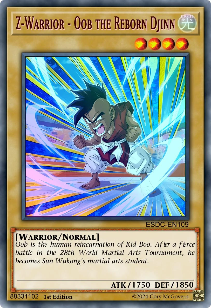 Z-Warrior - Oob the Reborn Djinn (Card)/(Custom) | Yu-Gi-Oh! Custom ...
