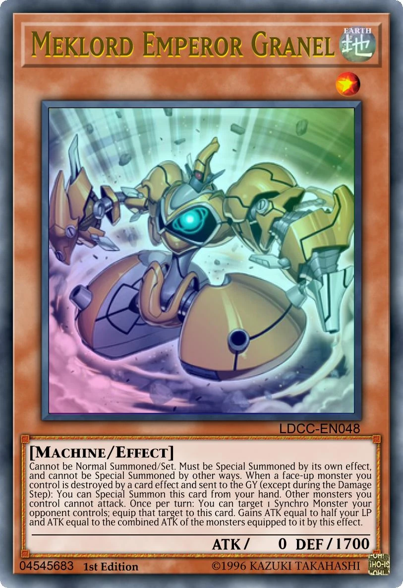 Meklord Emperor Granel (Card)/(Custom) | Yu-Gi-Oh! Custom Think Tank ...