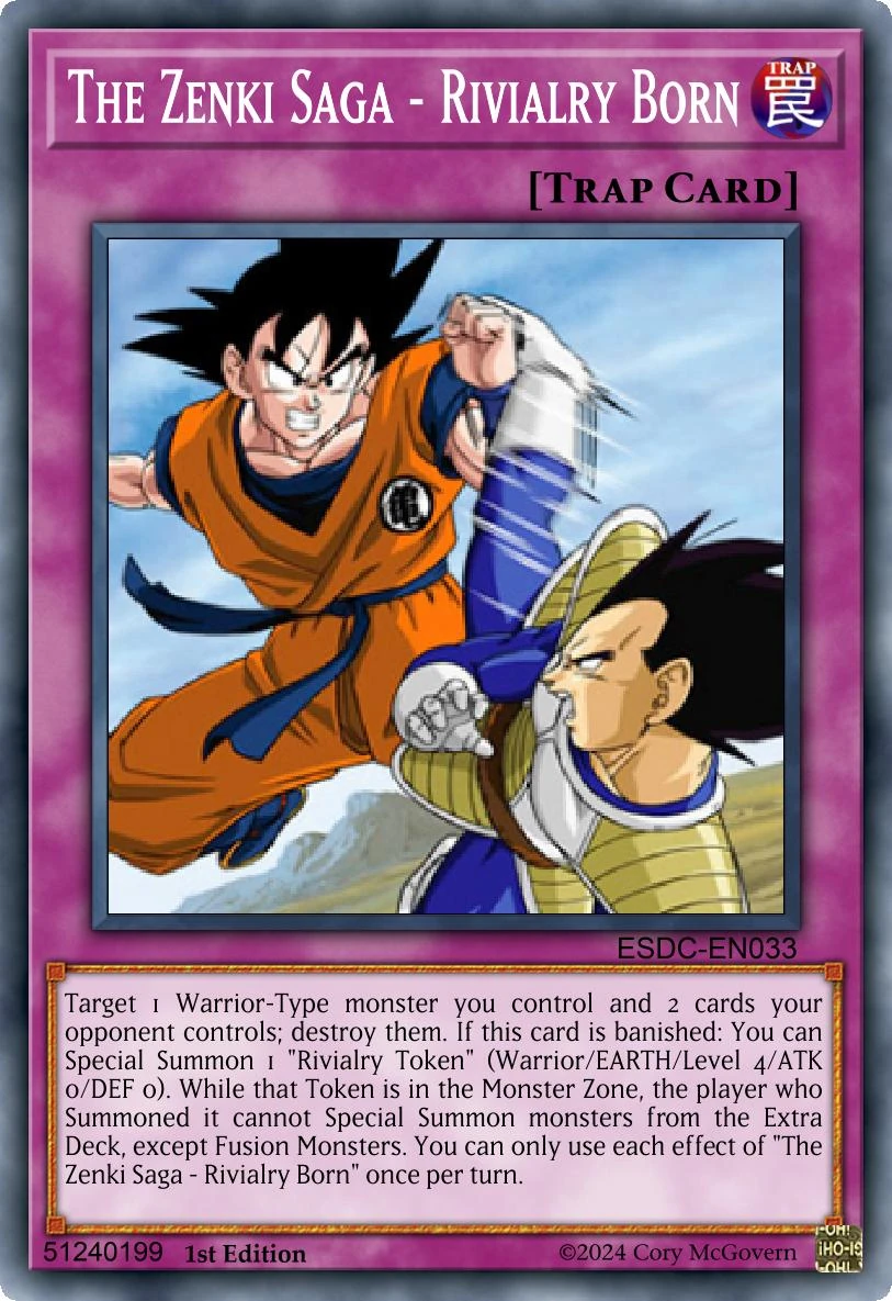 The Zenki Saga - Rivialry Born (Card)/(Custom) | Yu-Gi-Oh! Custom Think ...