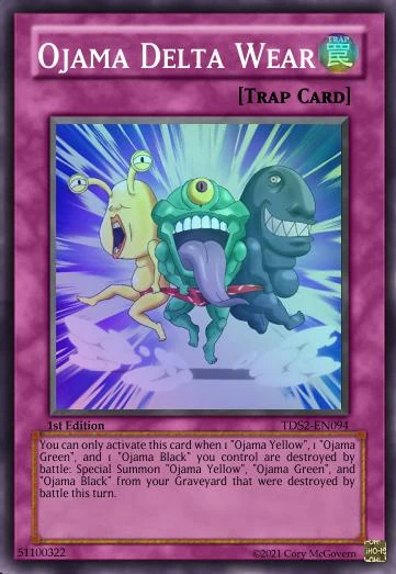 Ojama Delta Wear (Card)/(Custom) | Yu-Gi-Oh! Custom Think Tank Wiki ...