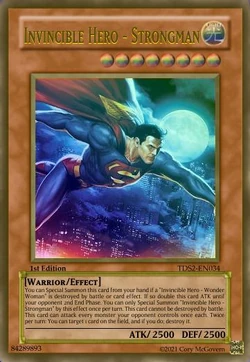 Invincible Hero - Strongman (Card)/(Custom) | Yu-Gi-Oh! Custom Think ...