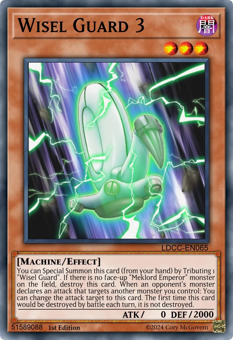 Wisel Guard 3 (Card)/(Custom) | Yu-Gi-Oh! Custom Think Tank Wiki | Fandom