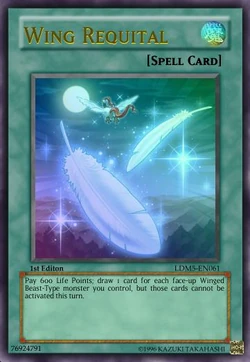 Wing Requital (Card)/(Custom) | Yu-Gi-Oh! Custom Think Tank Wiki | Fandom