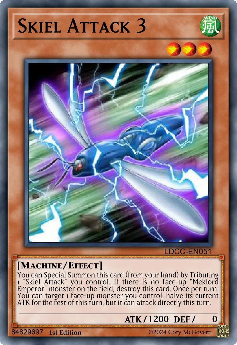 Skiel Attack 3 (Card)/(Custom) | Yu-Gi-Oh! Custom Think Tank Wiki | Fandom