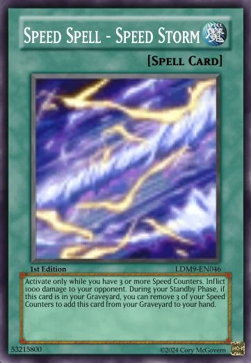 Speed Spell - Speed Storm (Card)/(Custom) | Yu-Gi-Oh! Custom Think Tank ...