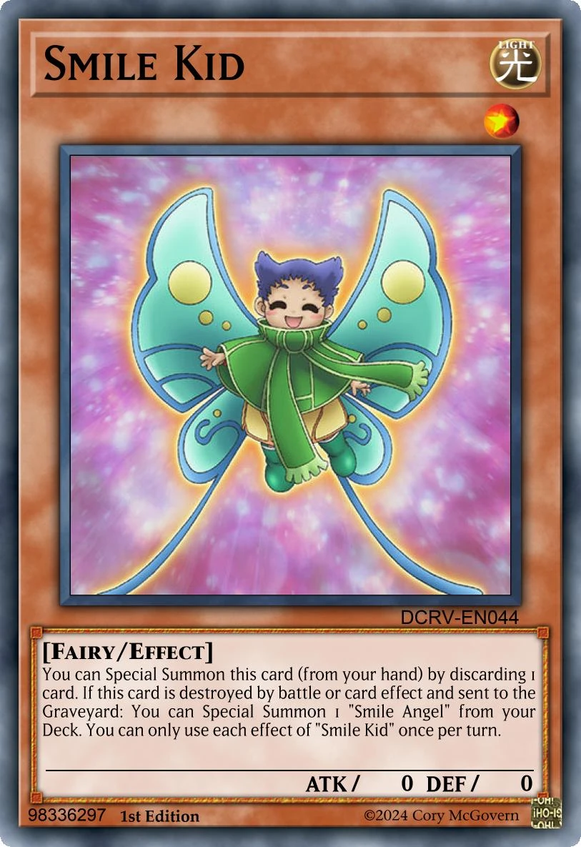 Smile Kid (Card)/(Custom) | Yu-Gi-Oh! Custom Think Tank Wiki | Fandom