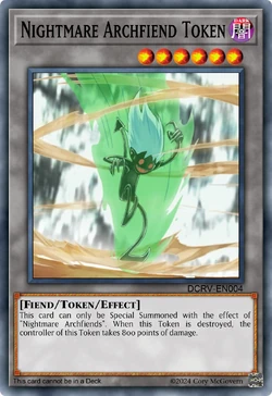 Nightmare Archfiend Token (Card)/(Custom) | Yu-Gi-Oh! Custom Think Tank ...