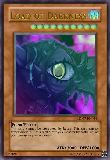 Load of Darkness (Card)/(Custom) | Yu-Gi-Oh! Custom Think Tank Wiki | Fandom