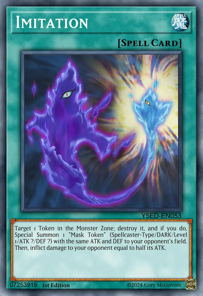 Imitation (Card)/(Custom) | Yu-Gi-Oh! Custom Think Tank Wiki | Fandom