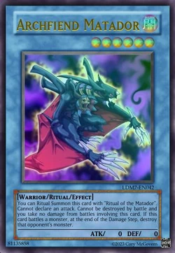 Archfiend Matador (Card)/(Custom) | Yu-Gi-Oh! Custom Think Tank Wiki ...