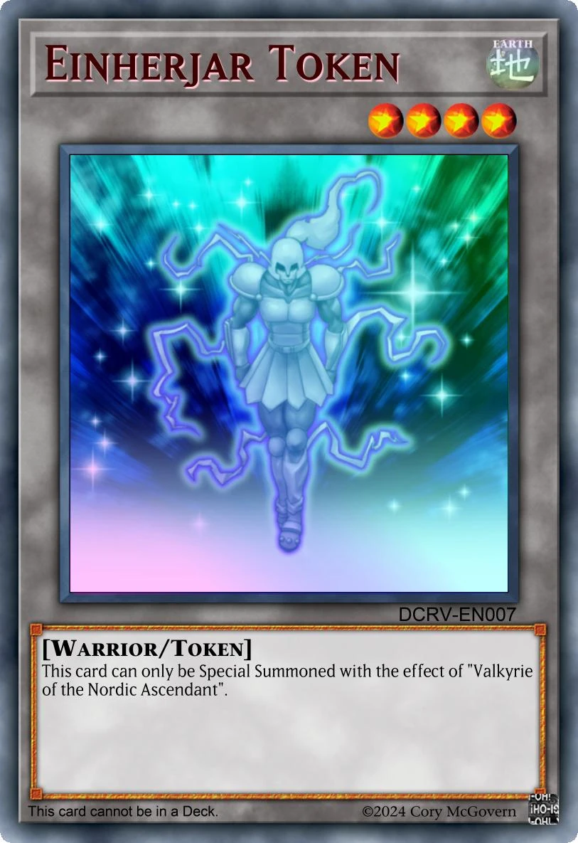 Einherjar Token (Card)/(Custom) | Yu-Gi-Oh! Custom Think Tank Wiki | Fandom
