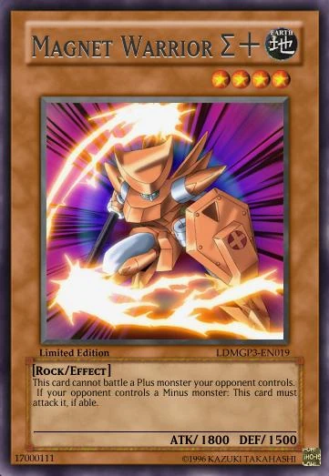 Magnet Warrior Σ＋(Card)/(Custom) | Yu-Gi-Oh! Custom Think Tank Wiki ...
