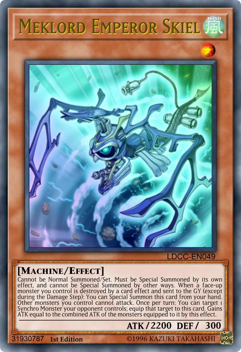 Meklord Emperor Skiel (Card)/(Custom) | Yu-Gi-Oh! Custom Think Tank Wiki | Fandom
