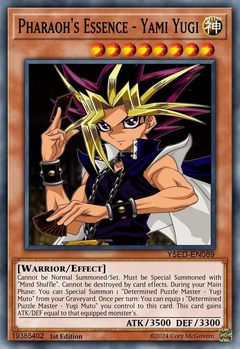 Pharaoh's Essence - Yami Yugi (Card)/(Custom) | Yu-Gi-Oh! Custom Think Tank Wiki | Fandom