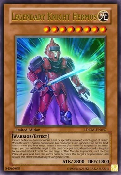 Legendary Knight Hermos (Card)/(Custom) | Yu-Gi-Oh! Custom Think Tank ...