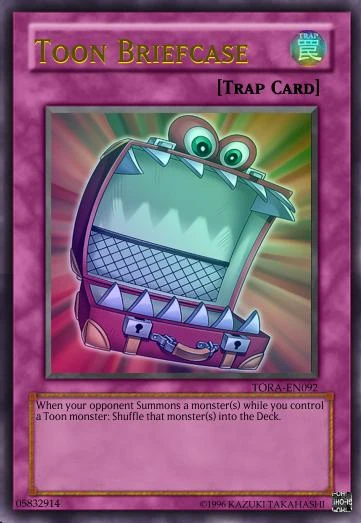 Toon Briefcase (Card)/(Custom) | Yu-Gi-Oh! Custom Think Tank Wiki | Fandom