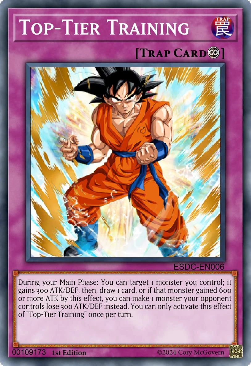 Top-Tier Training (Card)/(Custom) | Yu-Gi-Oh! Custom Think Tank Wiki | Fandom