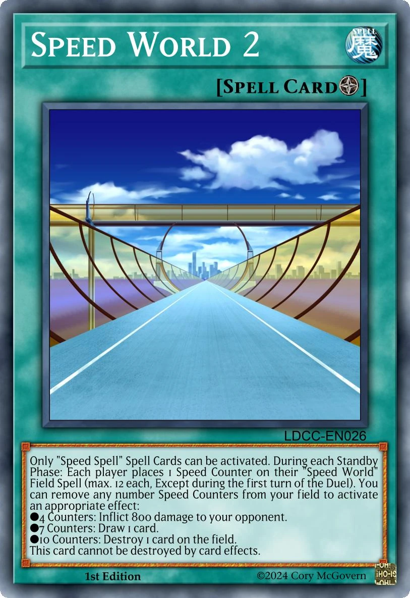 Speed World 2 (Card)/(Custom) | Yu-Gi-Oh! Custom Think Tank Wiki | Fandom