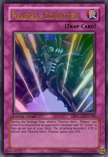 Plasma Counter (Card)/(Custom) | Yu-Gi-Oh! Custom Think Tank Wiki | Fandom