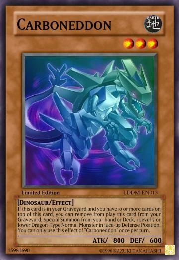 Carboneddon (Card)/(Custom) | Yu-Gi-Oh! Custom Think Tank Wiki | Fandom