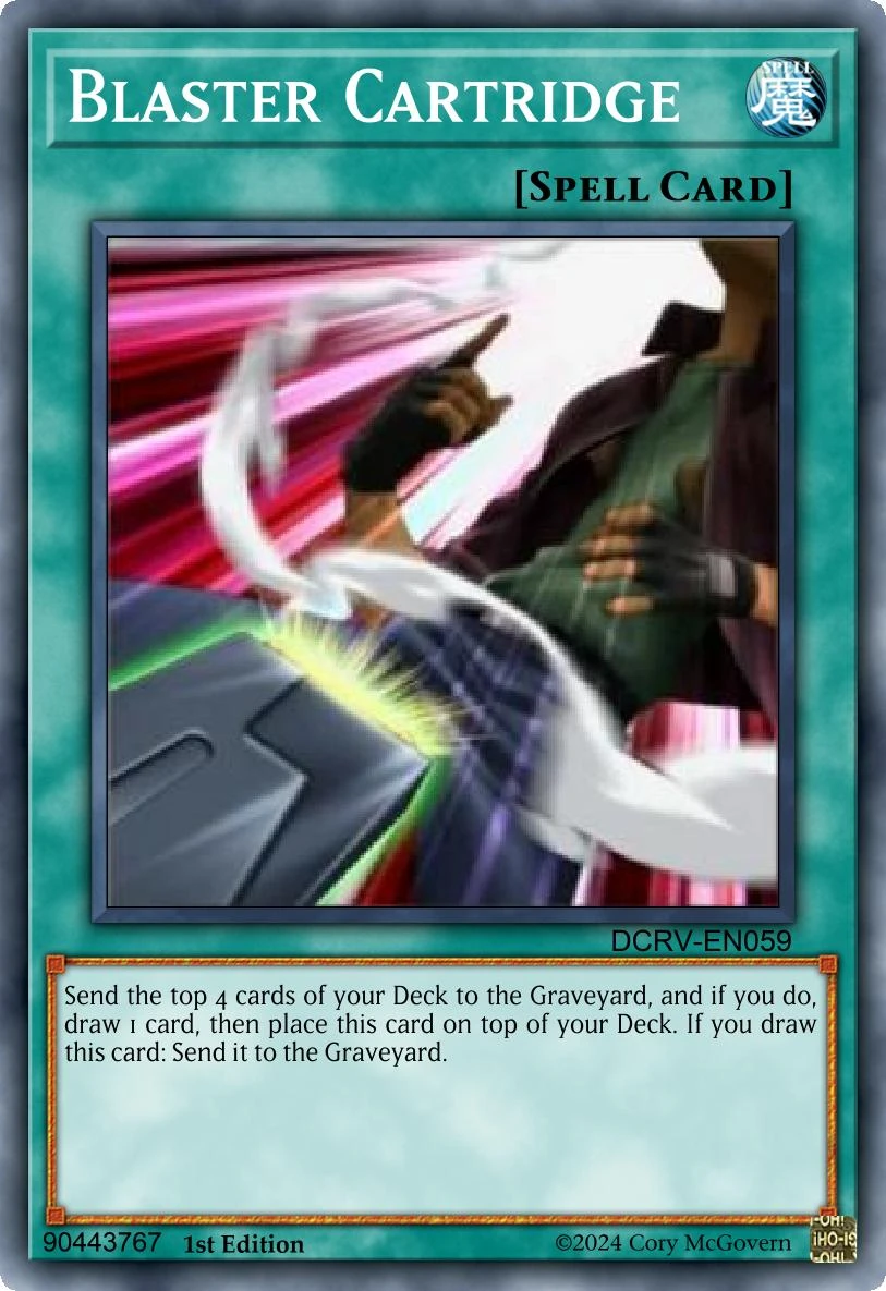 Blaster Cartridge (Card)/(Custom) | Yu-Gi-Oh! Custom Think Tank Wiki | Fandom
